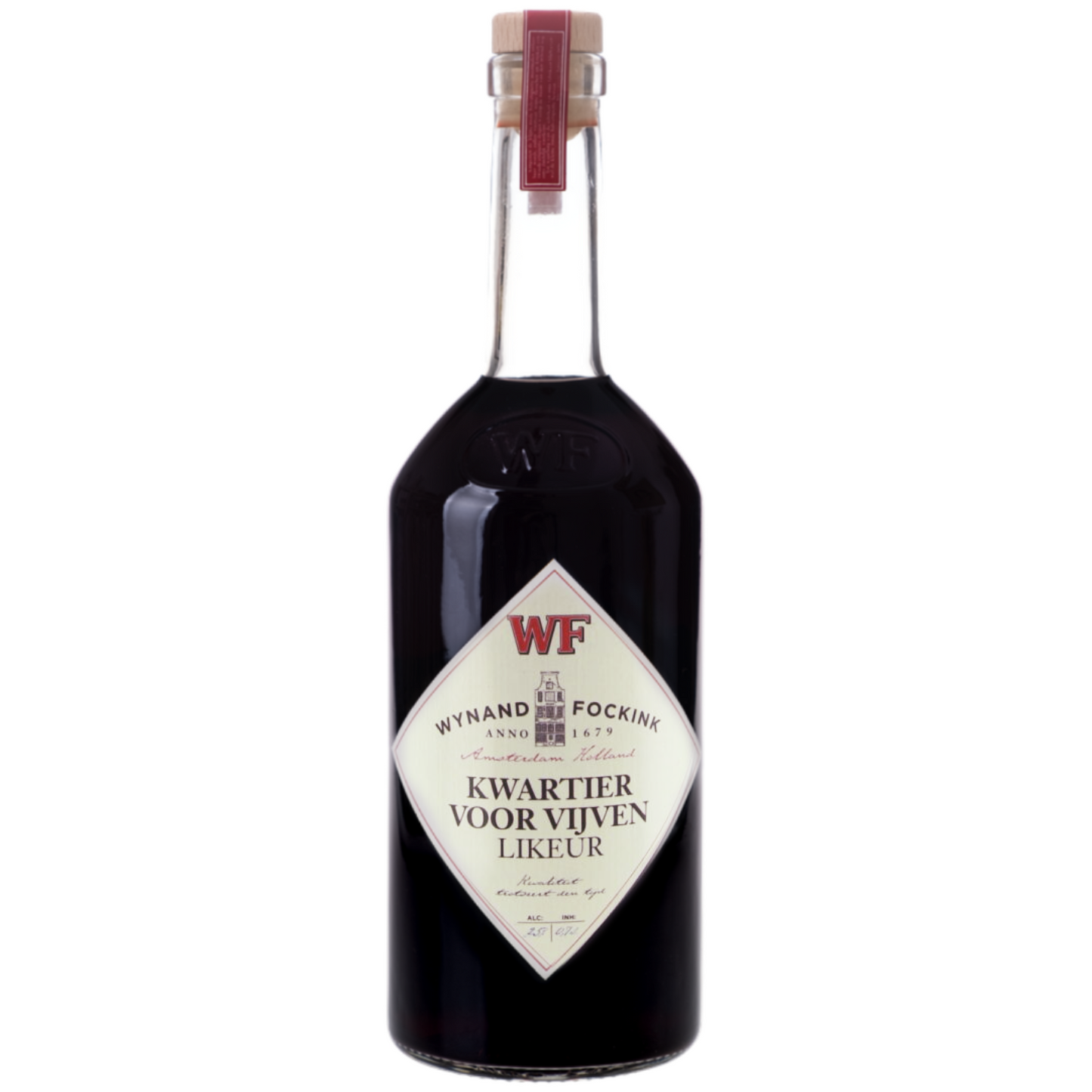 Kwartier Voor Vijven - Quarter To Five Liqueur – Wynand Fockink